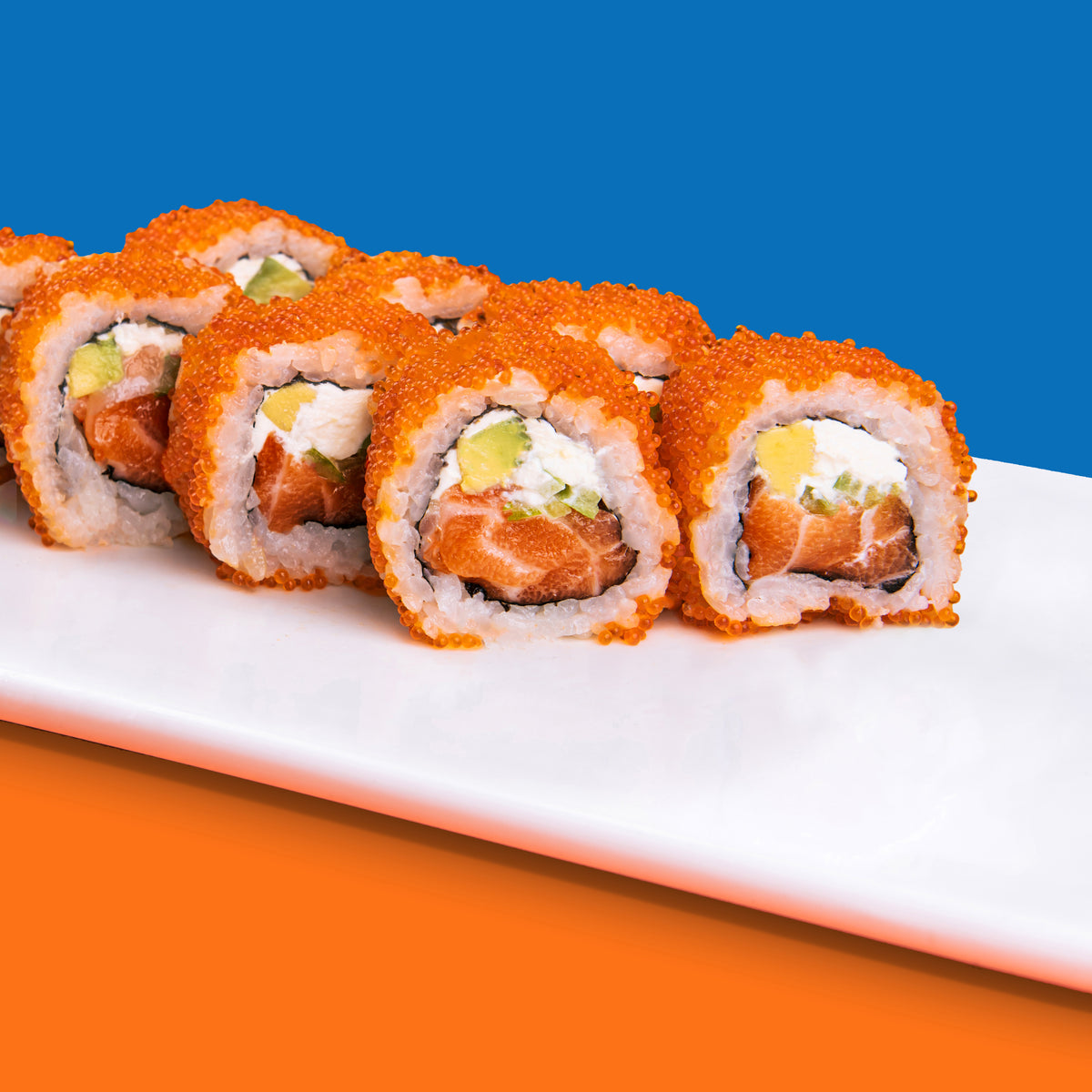 კალიფორნია ორაგულით – Sushi Hut